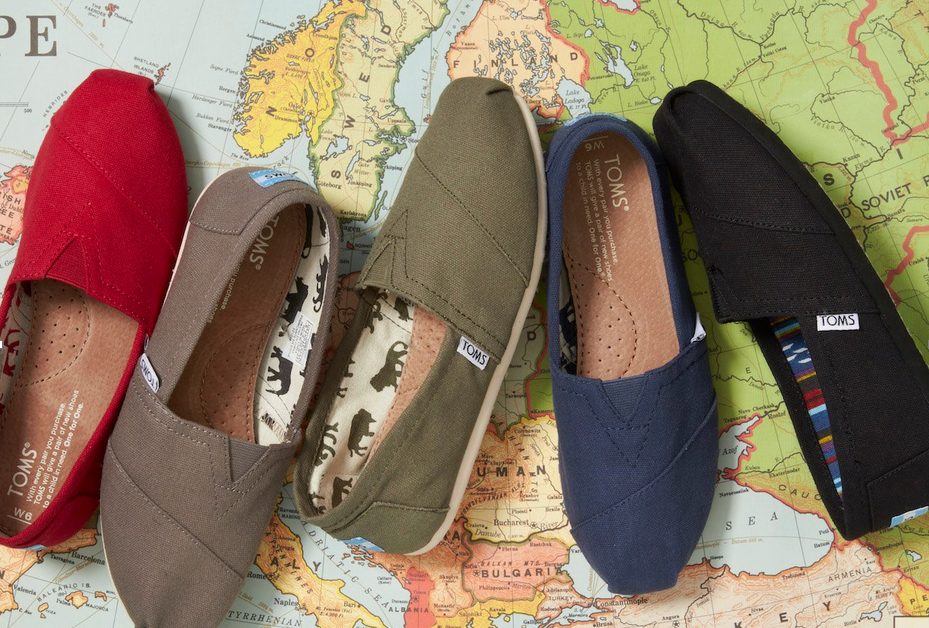 TOMS : one for one! - Le Cahier