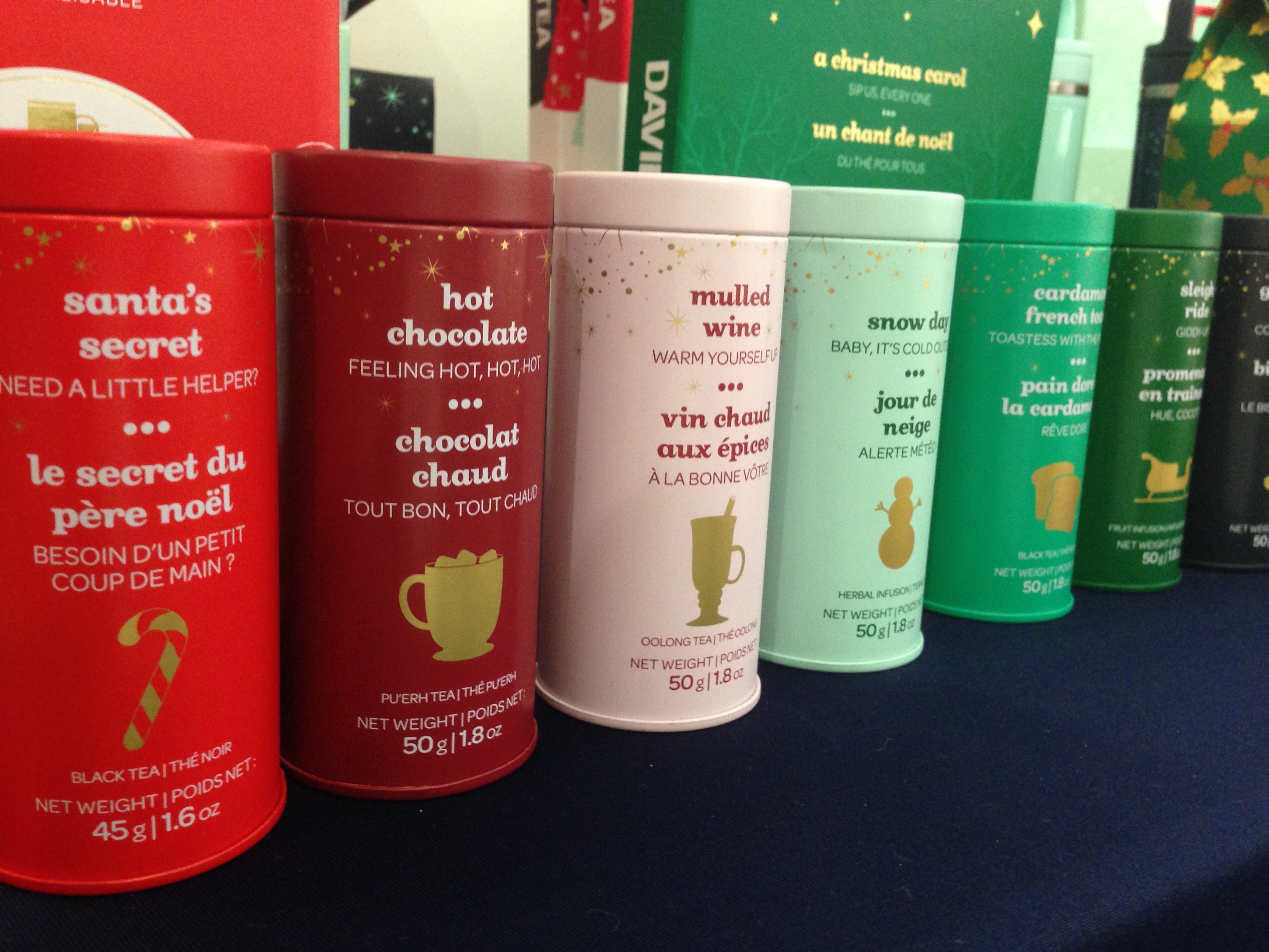 David’s Tea : Collection Hiver 2015 en exclusivité! - Le Cahier